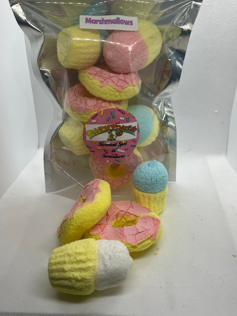 Freeze Dried Marshmallows – Candy Edventure